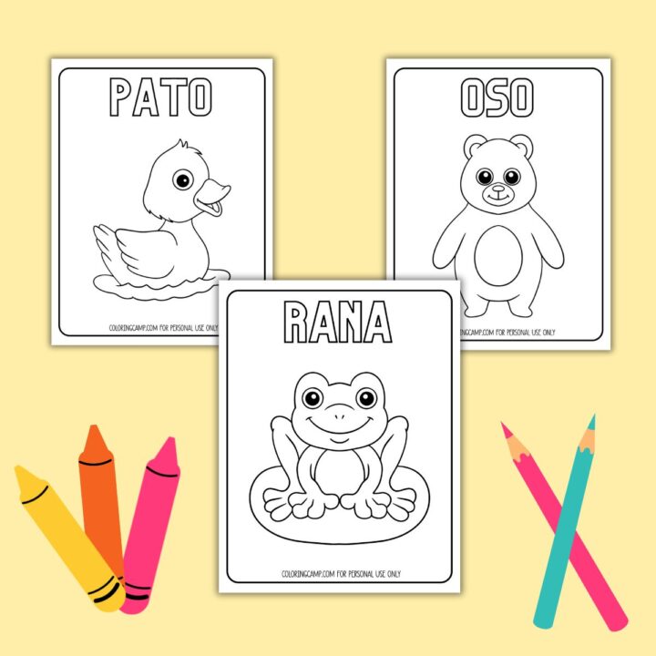 Alphabet Trace and Color Pages | www.coloringcamp.com