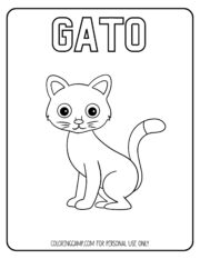 Spanish Animal Coloring Pages | www.coloringcamp.com
