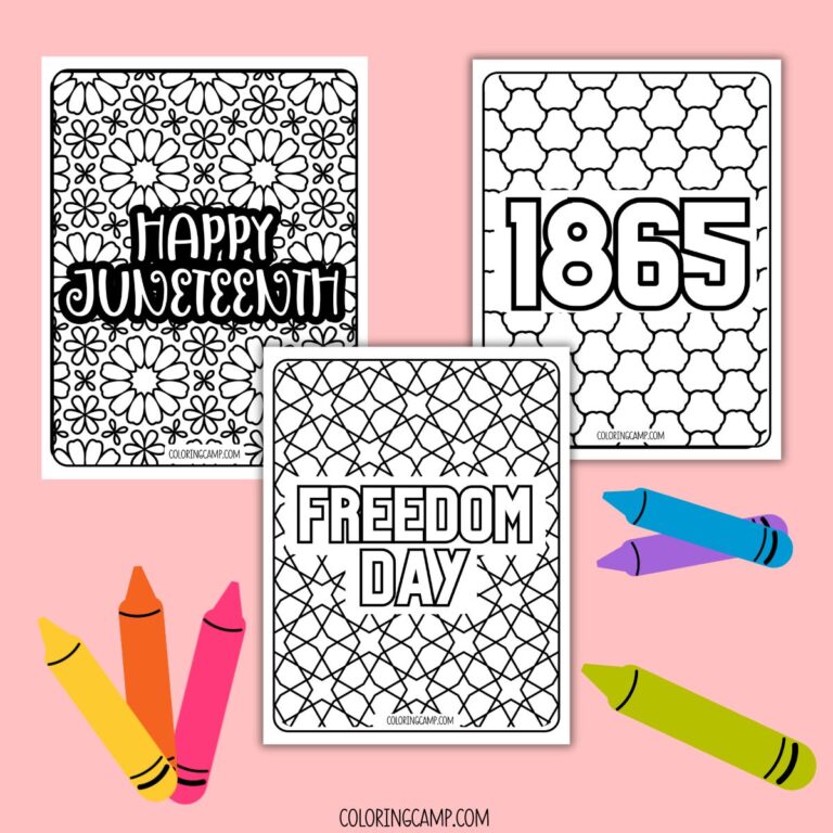 Juneteenth Coloring Pages | www.coloringcamp.com