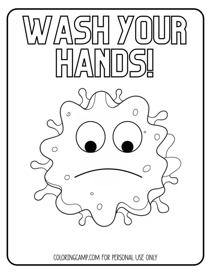 Germs Coloring Pages | www.coloringcamp.com