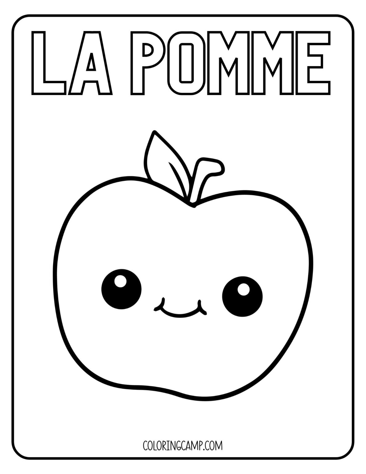 French Coloring Pages for Kids | www.coloringcamp.com