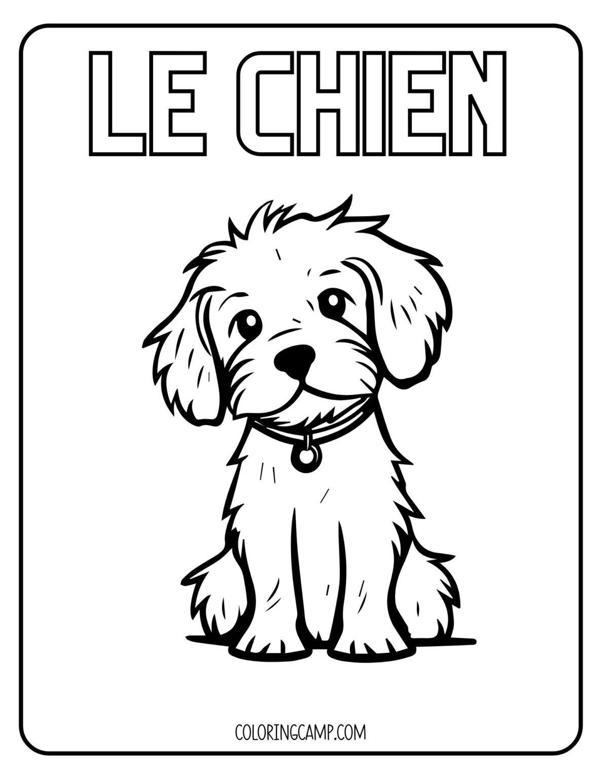French Coloring Pages for Kids | www.coloringcamp.com