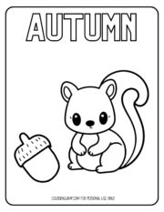 Fall Coloring Pages | www.coloringcamp.com
