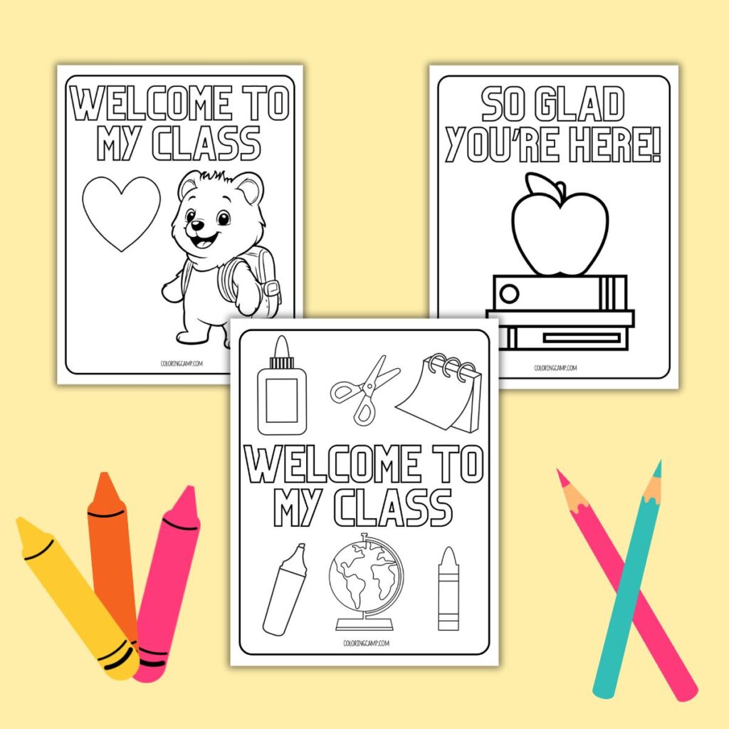 Welcome to my Class Coloring Pages | www.coloringcamp.com