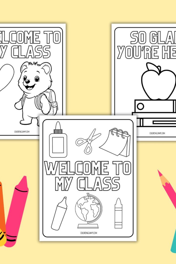 Spanish Colors Coloring Pages | www.coloringcamp.com