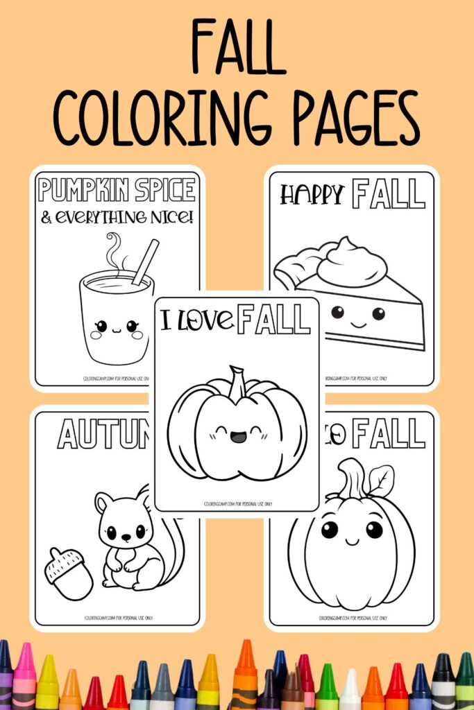 Fall Coloring Pages | www.coloringcamp.com