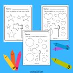 Bubble Tracing Worksheets | www.coloringcamp.com