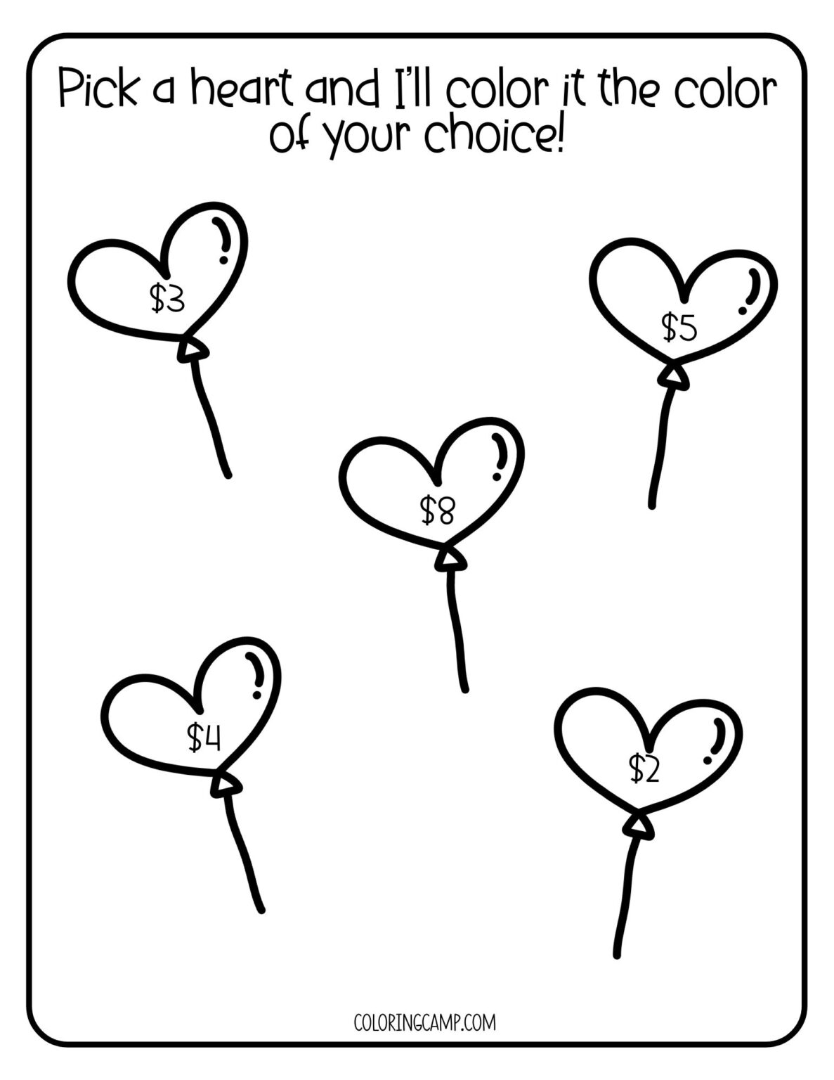 Fundraising Coloring Pages | www.coloringcamp.com