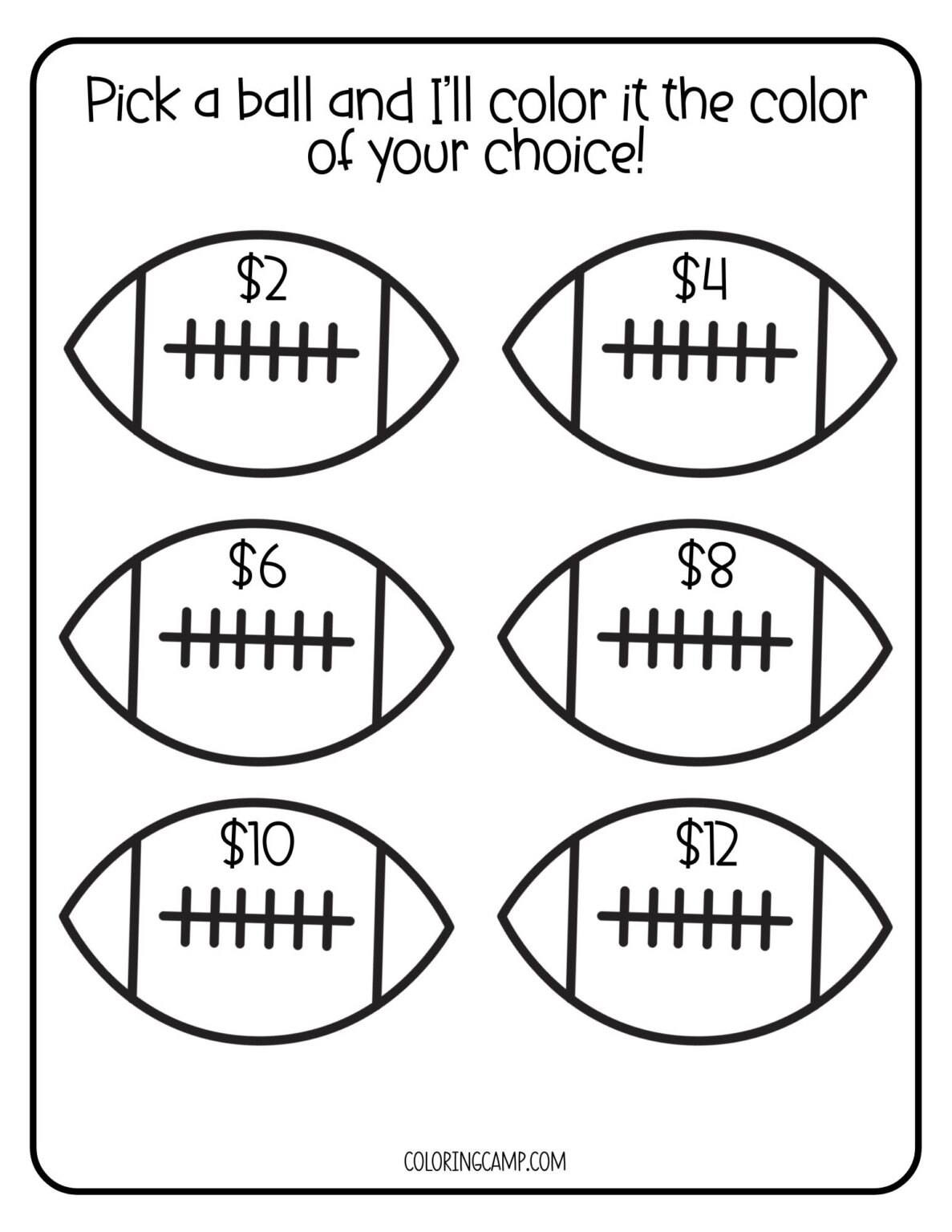 Fundraising Coloring Pages | www.coloringcamp.com