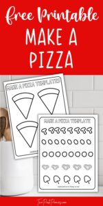 Printable Pizza Craft | www.coloringcamp.com