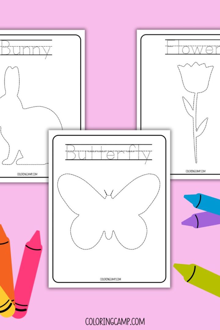 Spring Alphabet Tracing Worksheets | www.coloringcamp.com